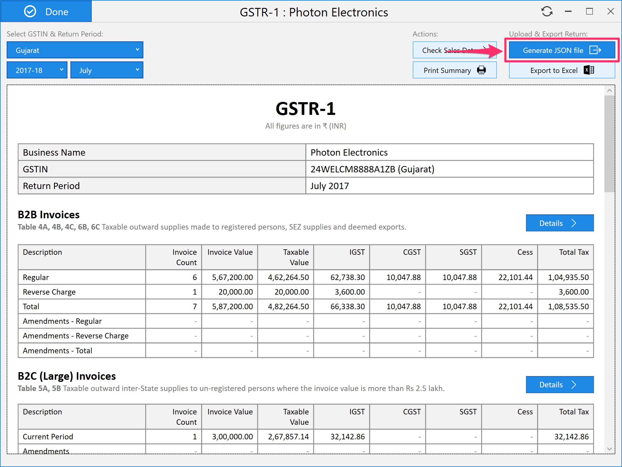 Octa GST